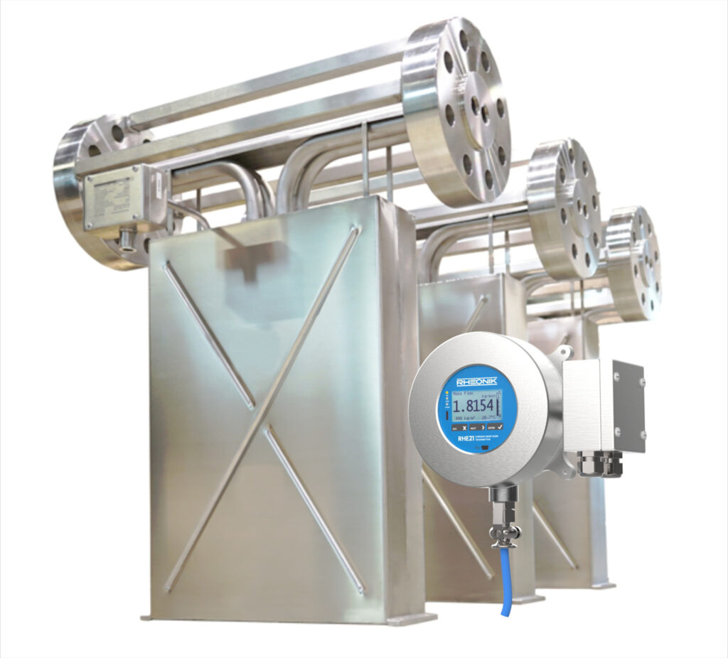 Coriolis flow meter mass measurement - Håland Instrumentering