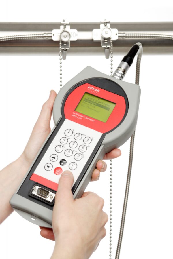 Clamp-on flow meter - Håland Instrumentering