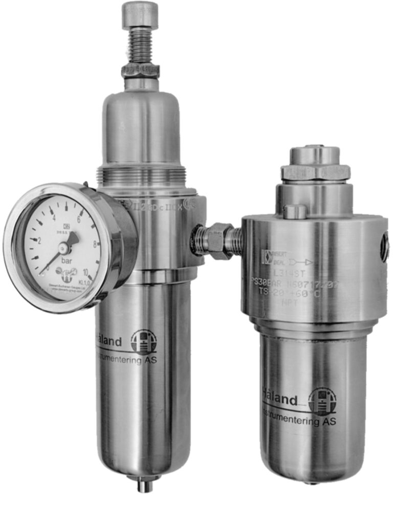 Luft og gass regulatorer - Håland Instrumentering